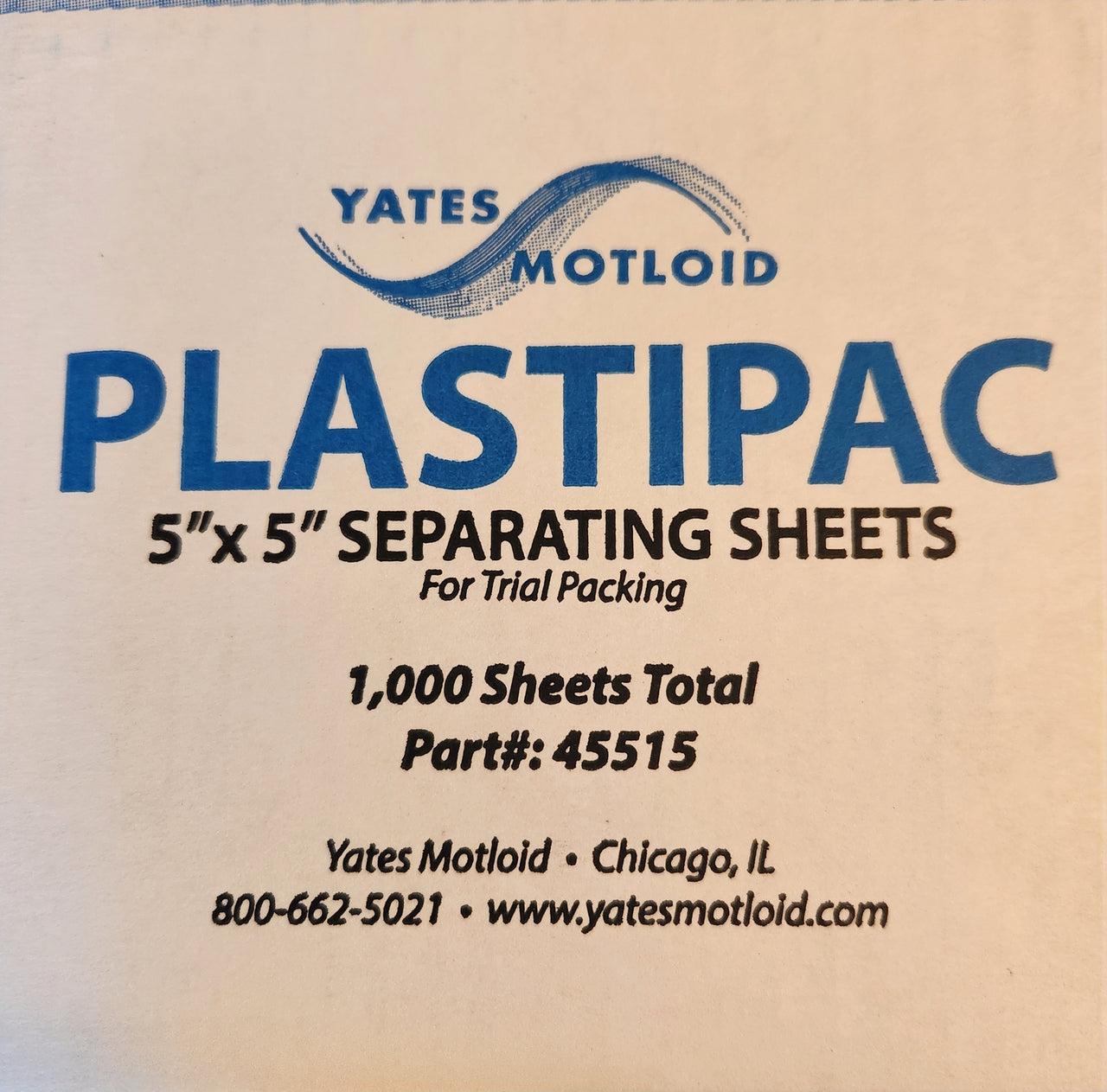 Plastic Separating Sheets – Baseplate Wax Direct