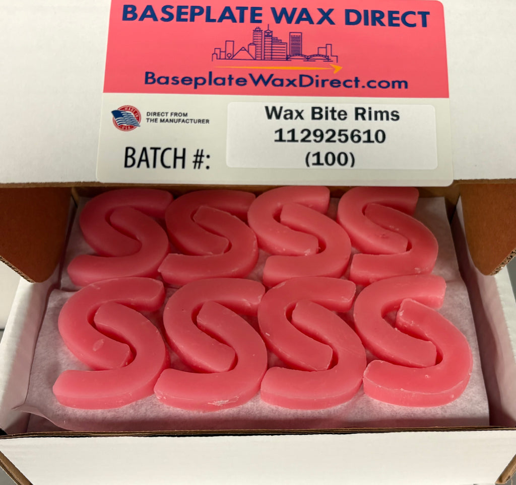 Bite Blocks (100 box) medium tough – Baseplate Wax Direct